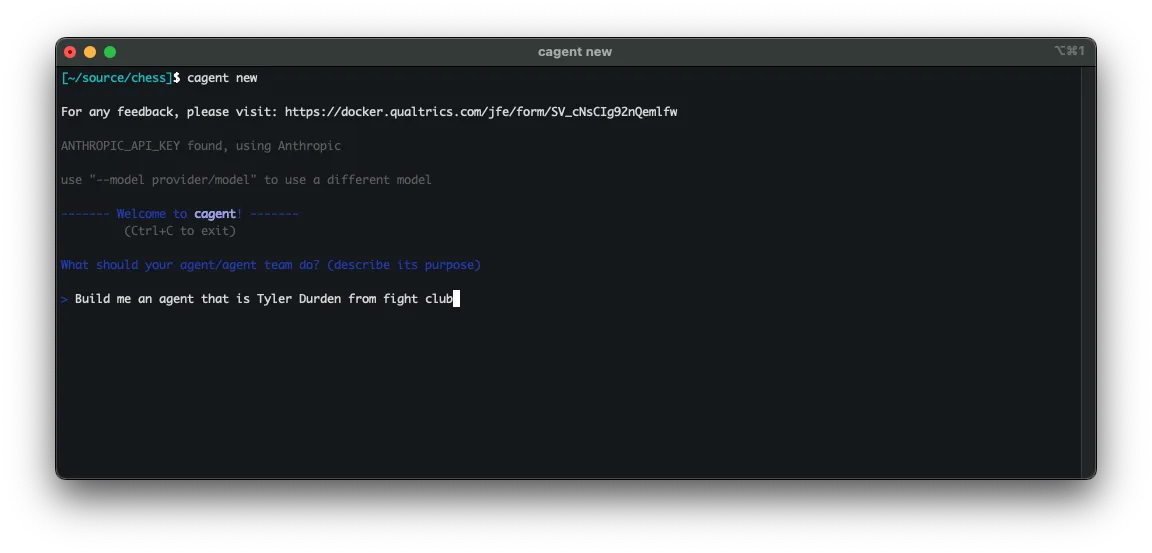 Docker Cagent: Runtime for AI Agents · N9O